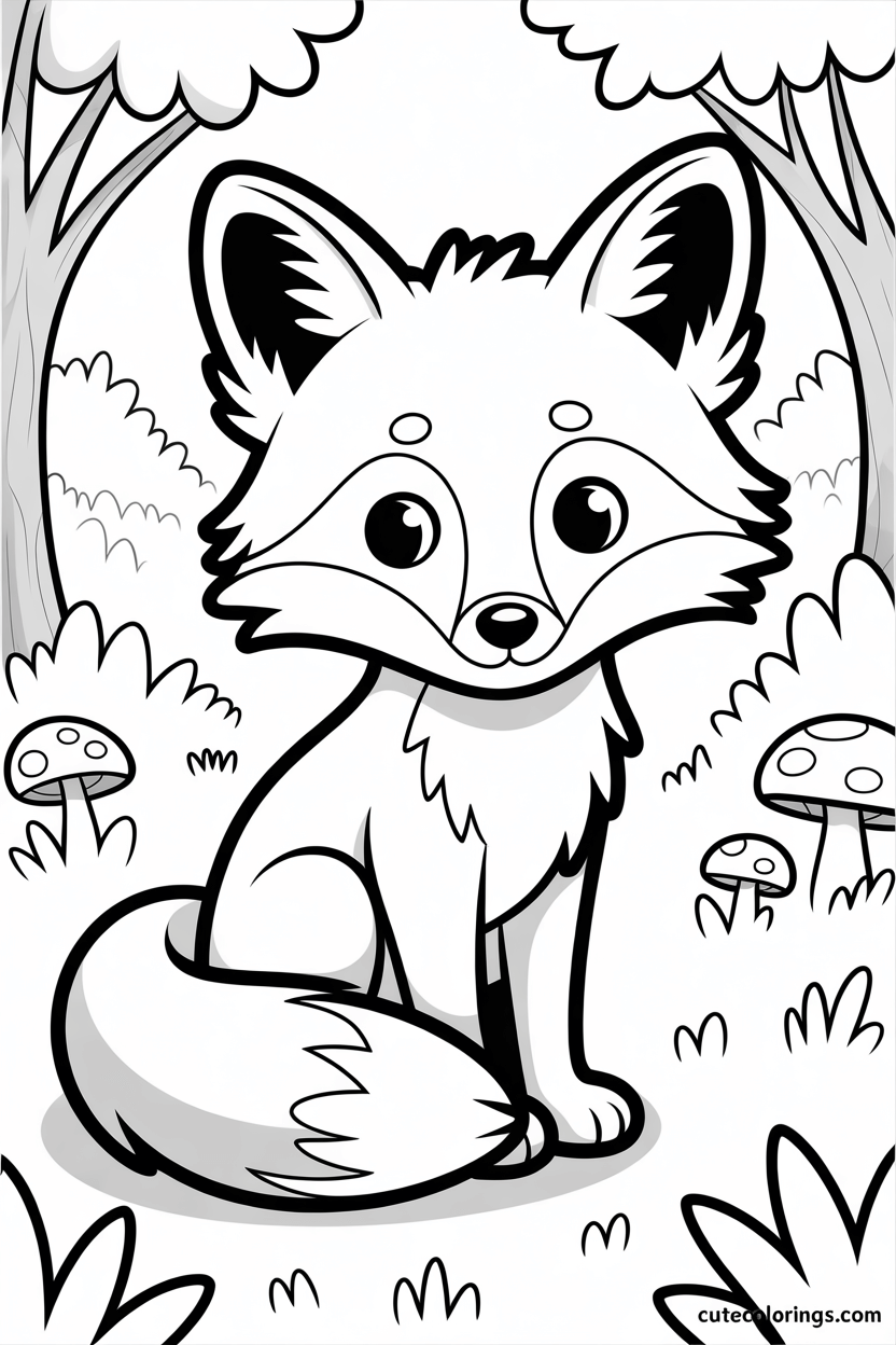 Fox Coloring Pages | 150+ Free Printable Sheets