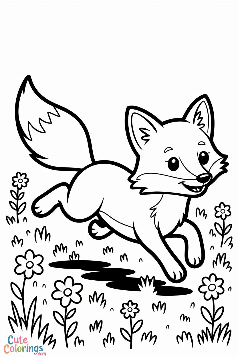 Fox Coloring Pages | 150+ Free Printable Sheets