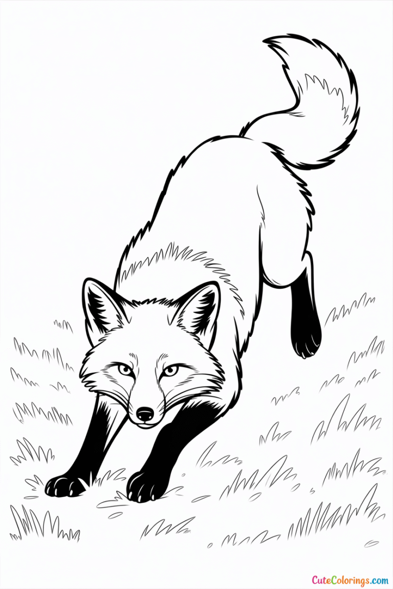 Fox Coloring Pages | 150+ Free Printable Sheets
