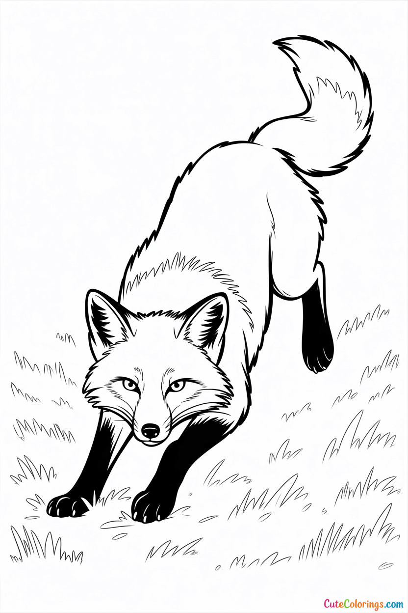 Fox Coloring Pages | 150+ Free Printable Sheets