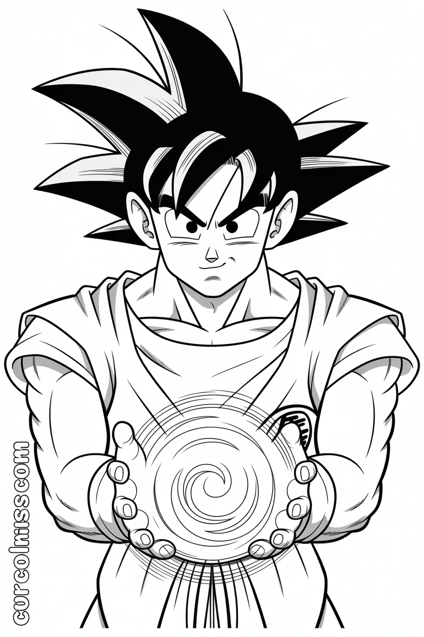 Free Goku Coloring Pages | Dragon Ball Z Printable Sheets PDF