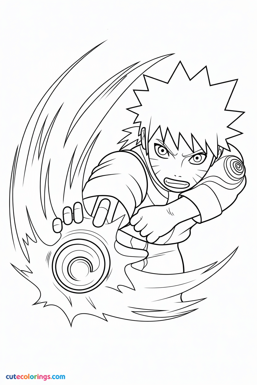 200+ Free Naruto Coloring Pages | Printable Anime Ninja Sheets
