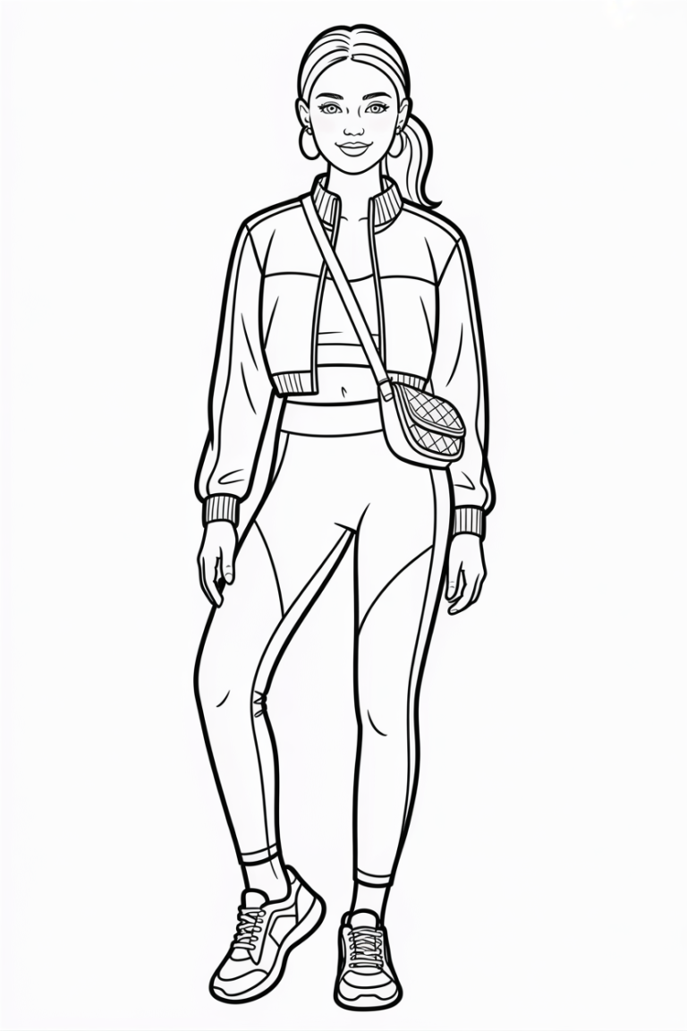 Preppy Coloring Pages | 60+ Free Printable PDFs | 2026