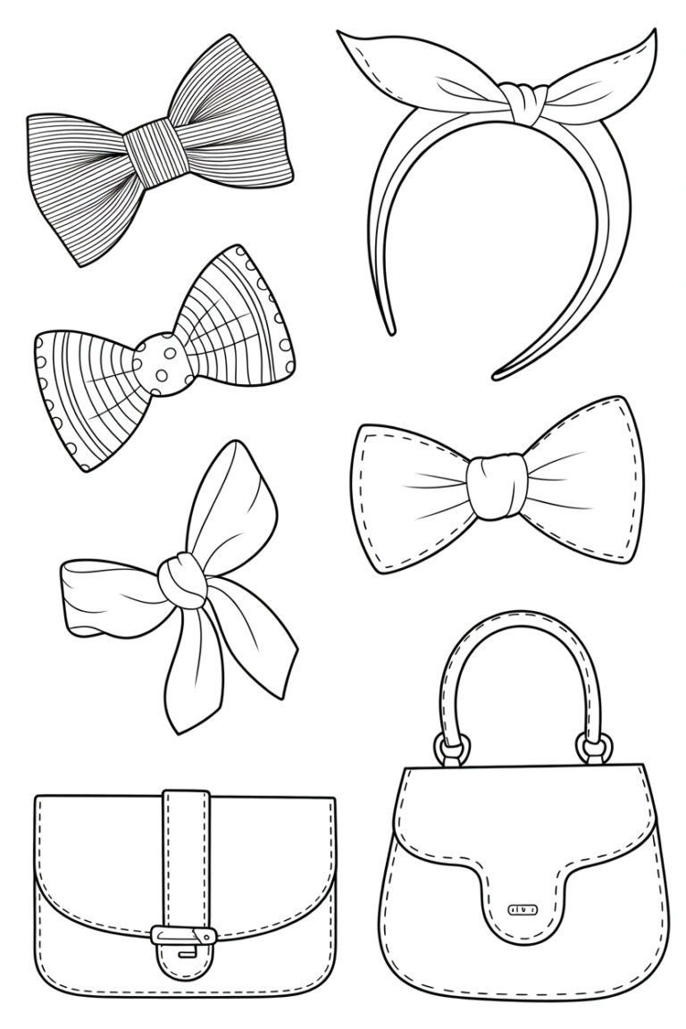 Preppy Coloring Pages | 60+ Free Printable PDFs | 2026