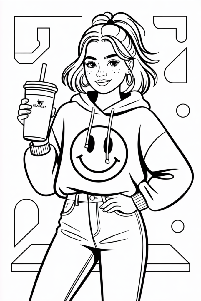Preppy Coloring Pages | 60+ Free Printable PDFs | 2026